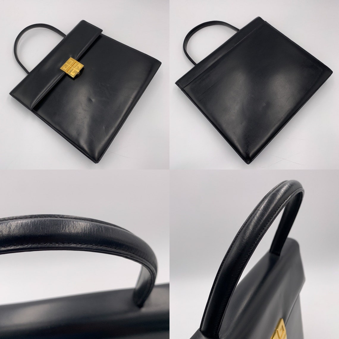 Authentic GIVENCHY Vintage 4G Logo Top Handle Bag | Etsy