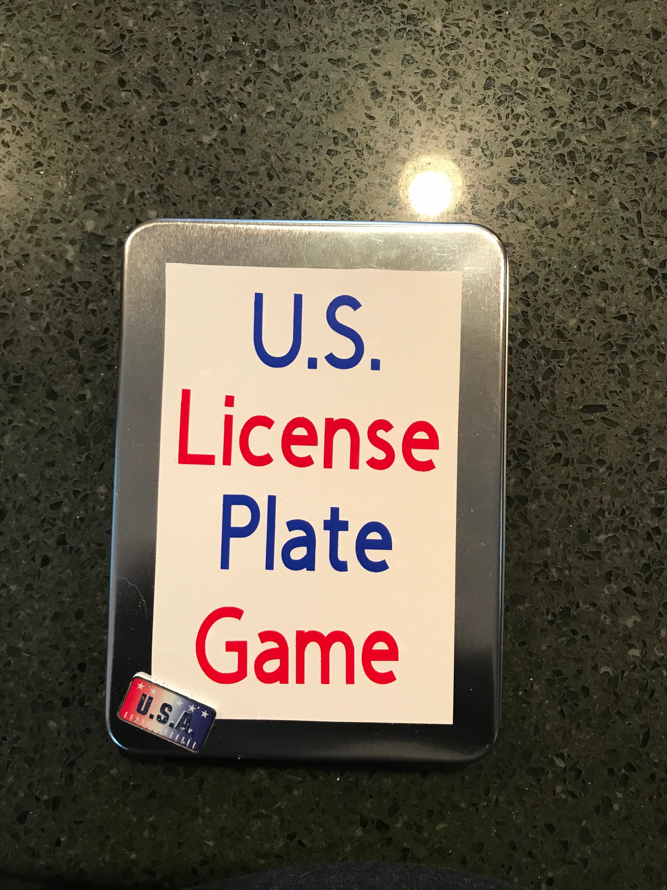 License Plate Game- Road Trip Game- Travel Game- State License Plates ...