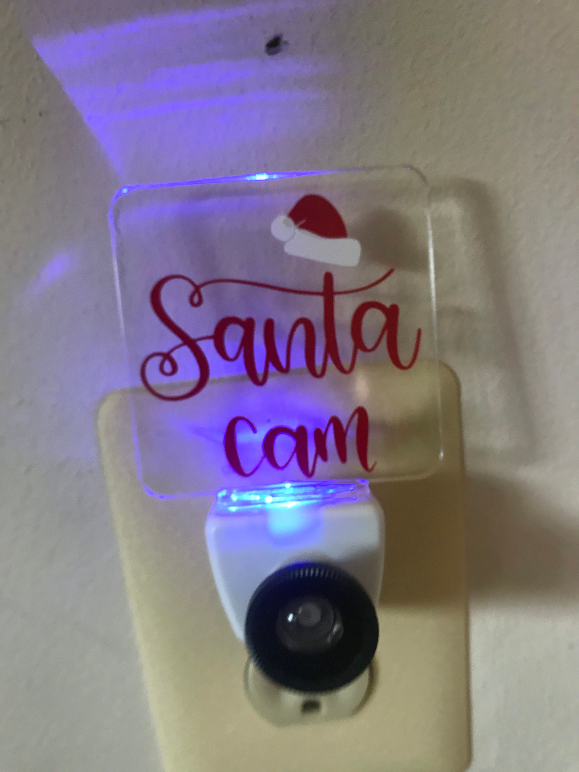 Santa Cam Night Light- Santa Cam- Santa Camera - Etsy