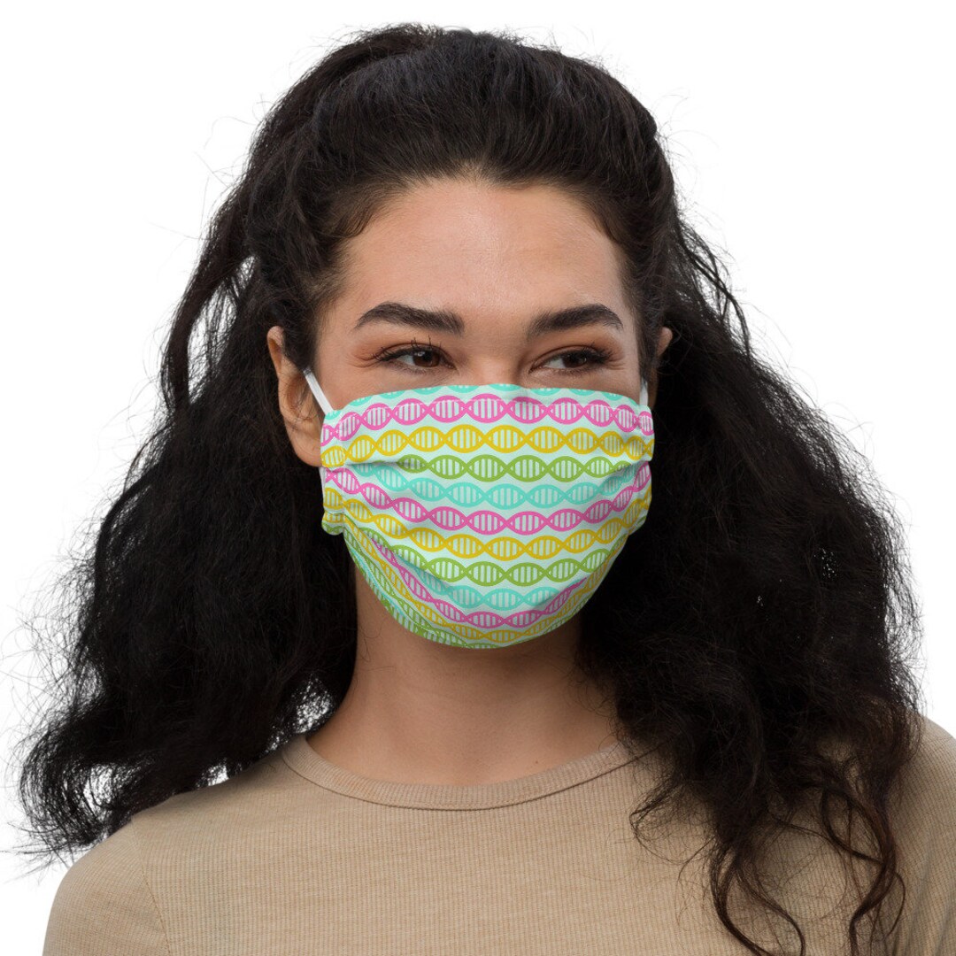 DNA Mint Helix Face Mask - Etsy