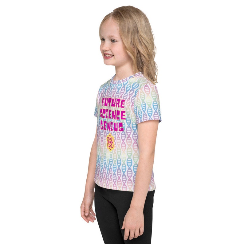 Future Science Genius Girls Kids T-shirt STEM Fashion - Etsy