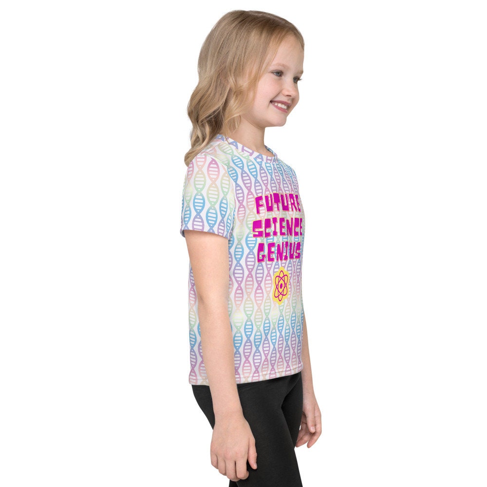 Future Science Genius Girls Kids T-shirt STEM Fashion - Etsy