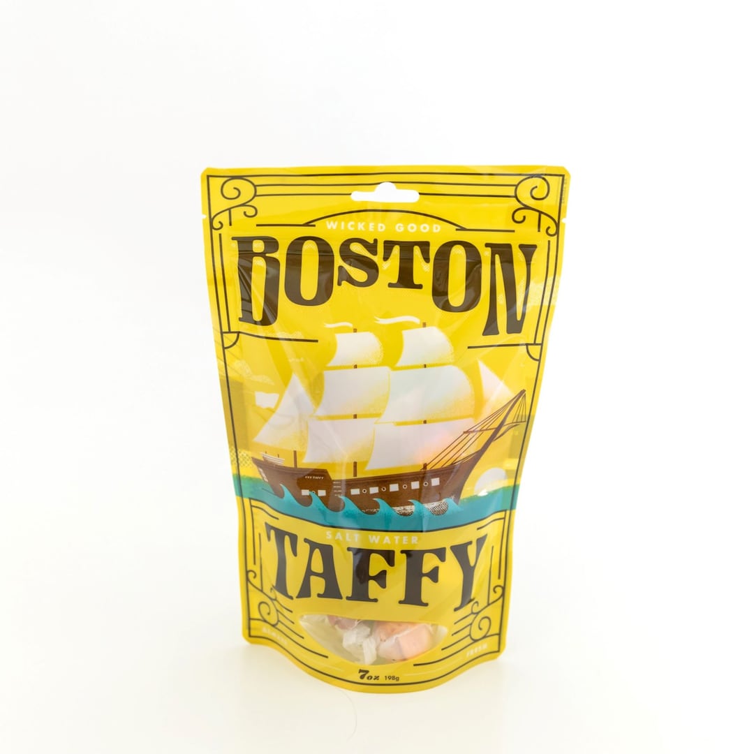 Taffy Shop Boston Salt Water Taffy 7oz Bag Candy Soft and Sweet Gift ...