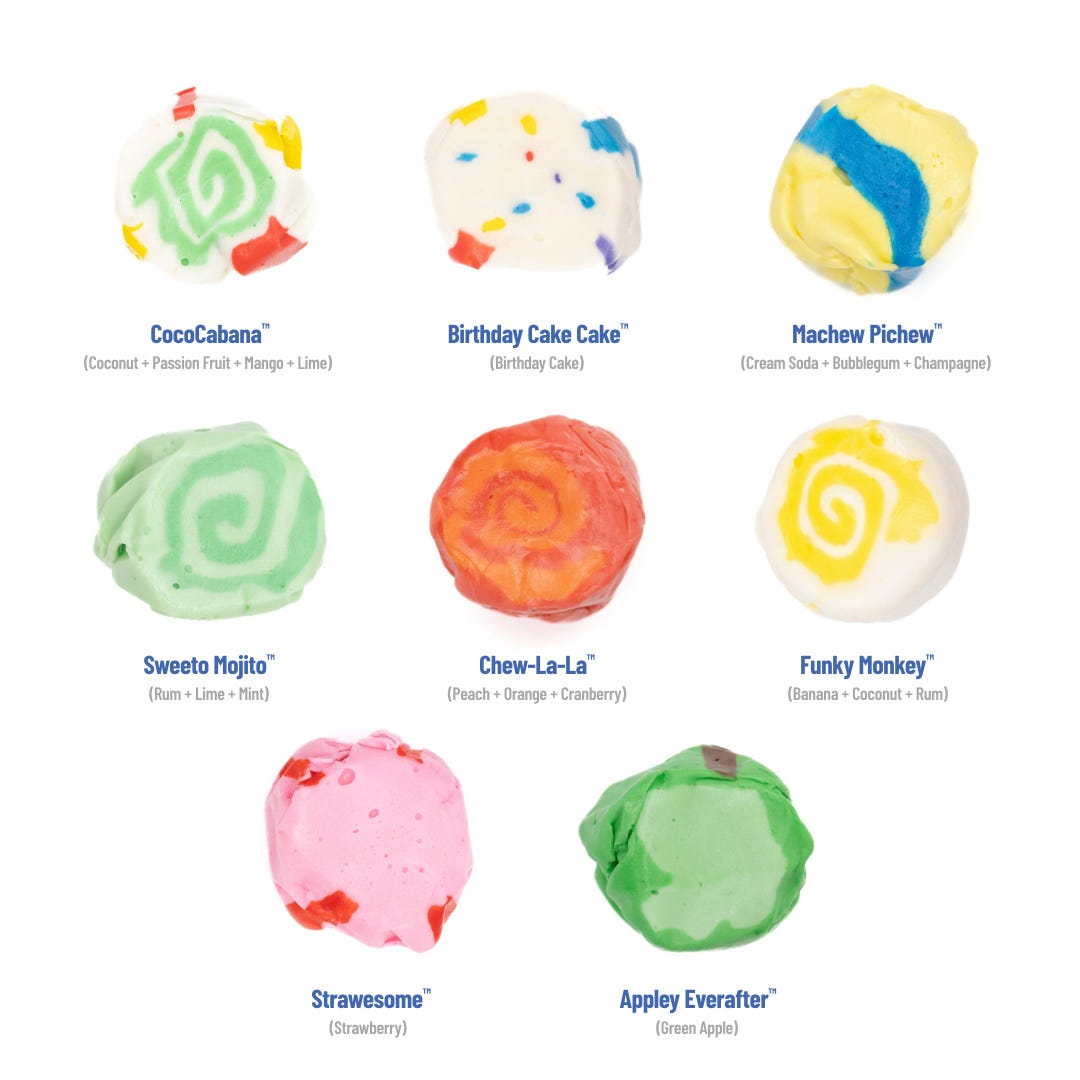 Taffy Shop Happy Chew Year Favorites™ Mix Salt Water Taffy Candy - Soft ...