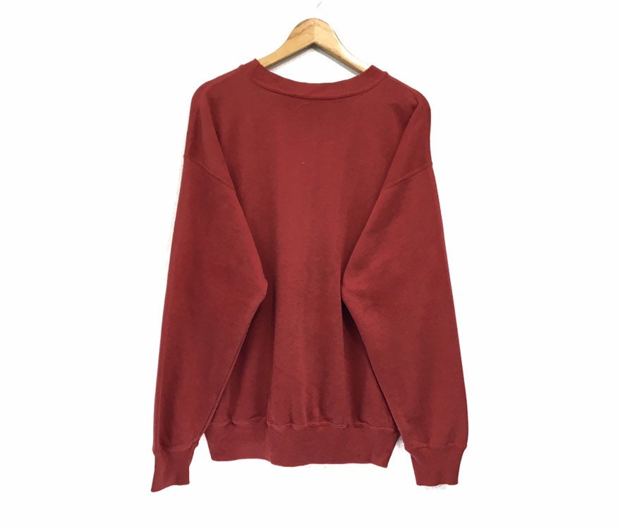 CONVERSE Crewneck Sweatshirt Jumper Embroidery Big Logo Spell | Etsy