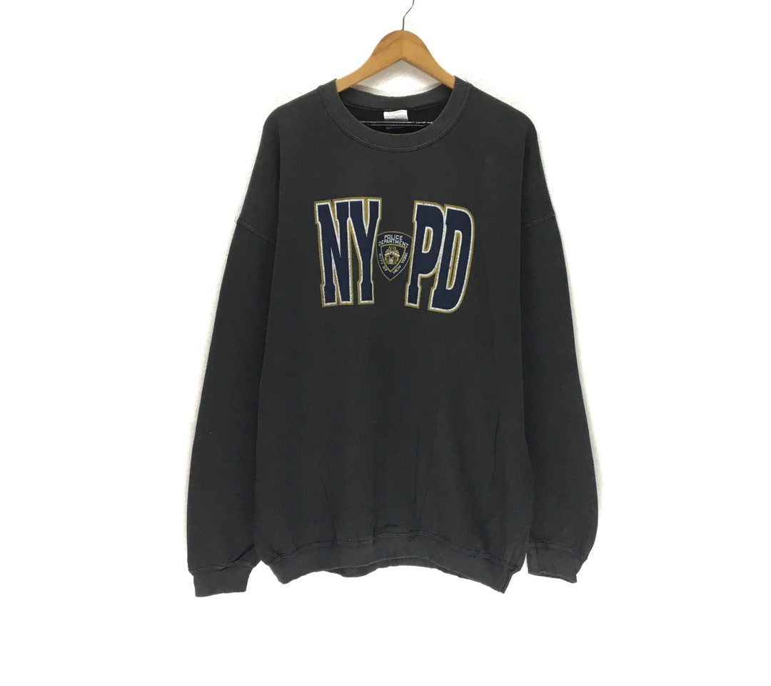 Vintage New York Police Department NYPD Crewneck Sweatshirt - Etsy