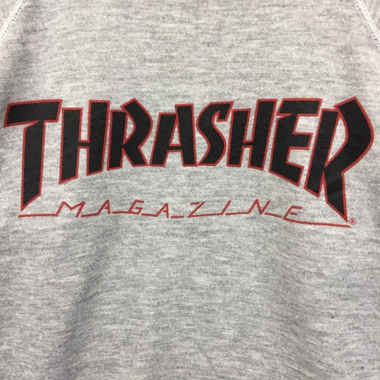 Vintage 80s THRASHER MAGAZINE Crewneck Sweatshirt Big Logo | Etsy