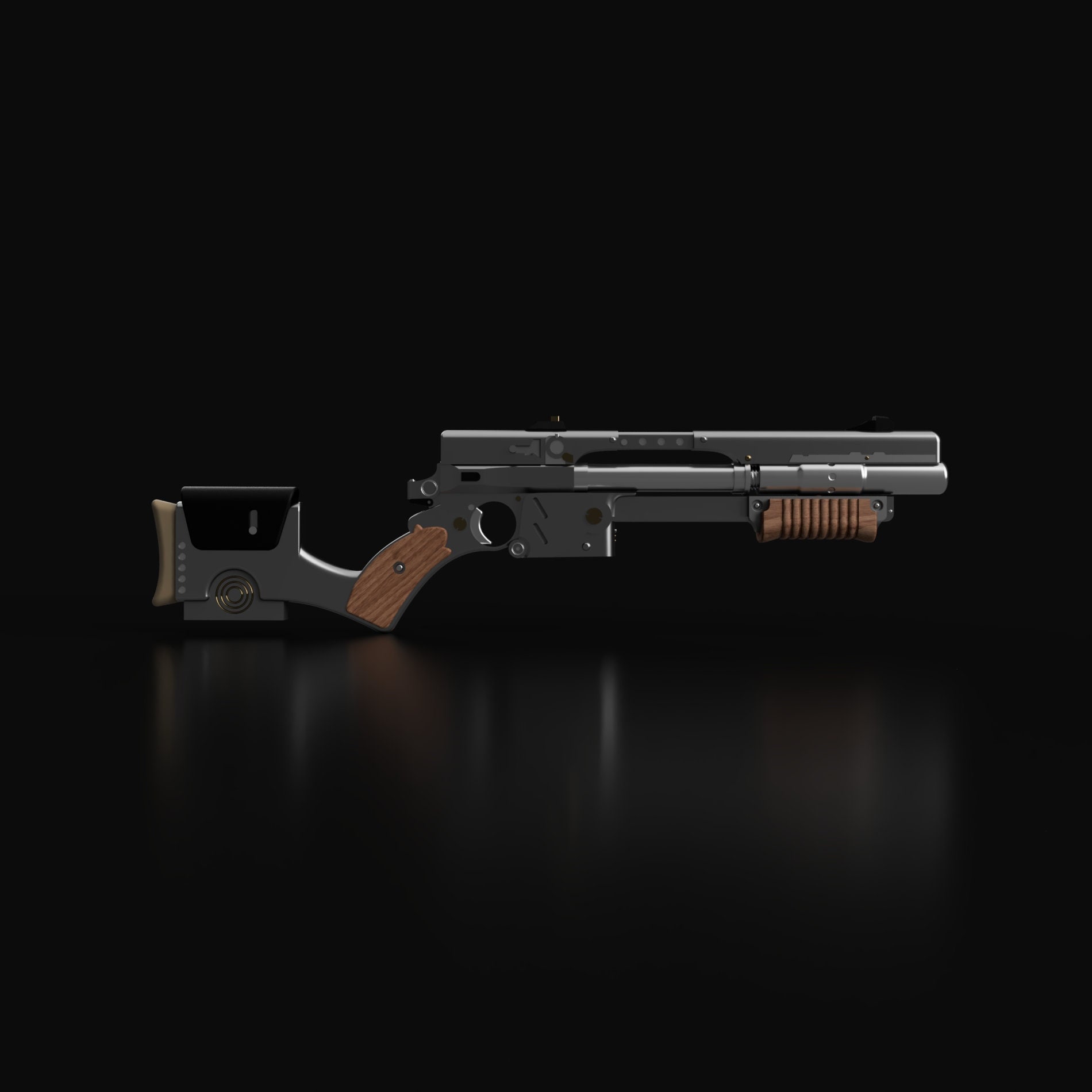 Star Wars Inspired Blaster Rifle for Mandalorians or Bounty - Etsy