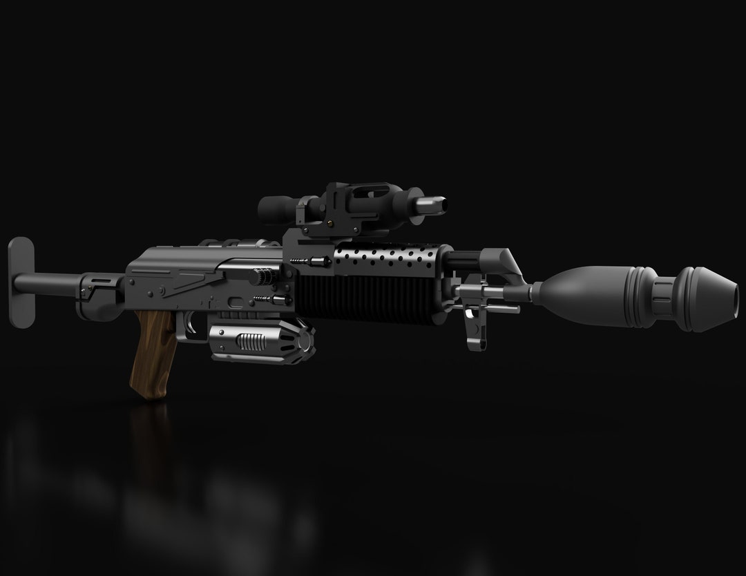 Star Wars Inspired Blaster Rifle for Mandalorians or Bounty Hunters gsi ...