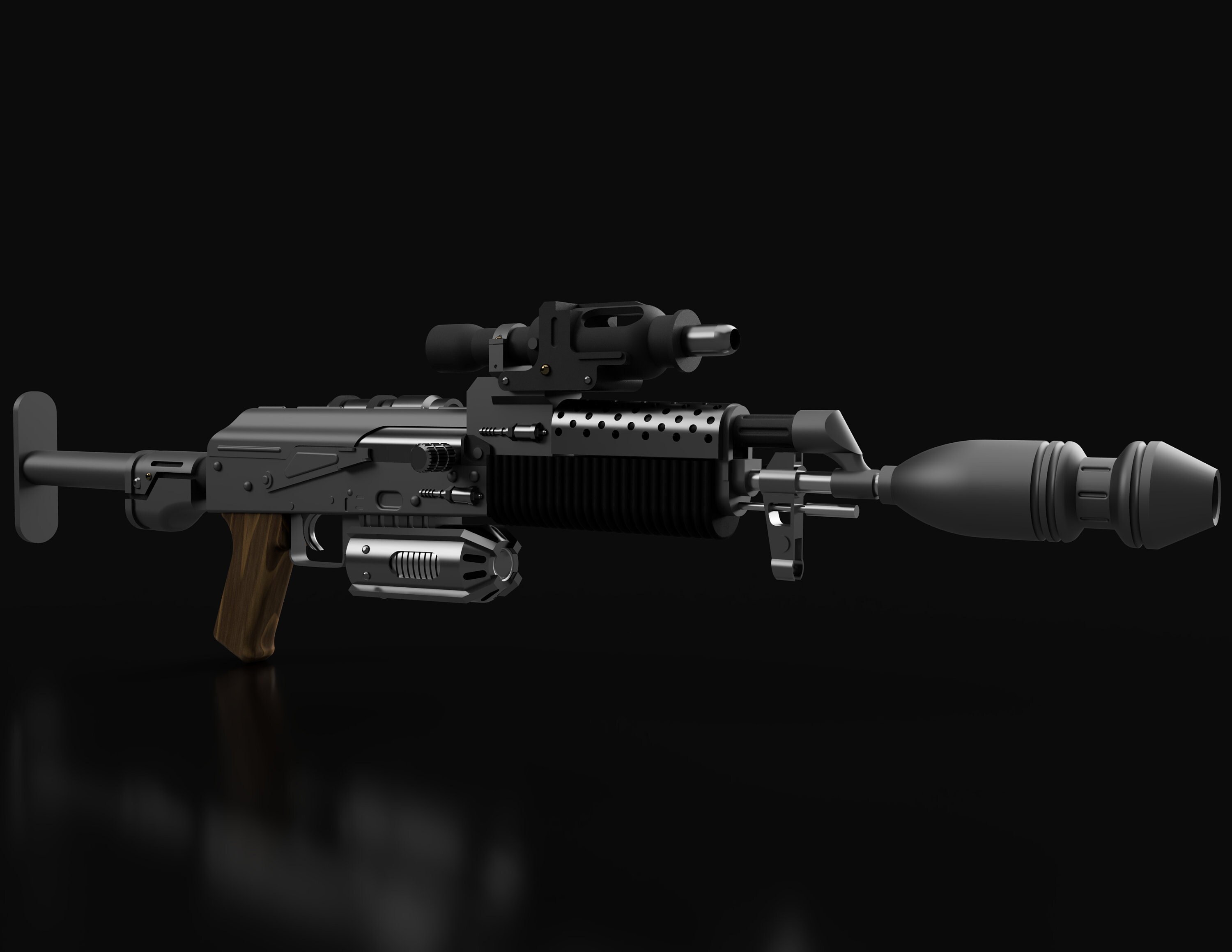 Star Wars Inspired Blaster Rifle for Mandalorians or Bounty Hunters gsi ...