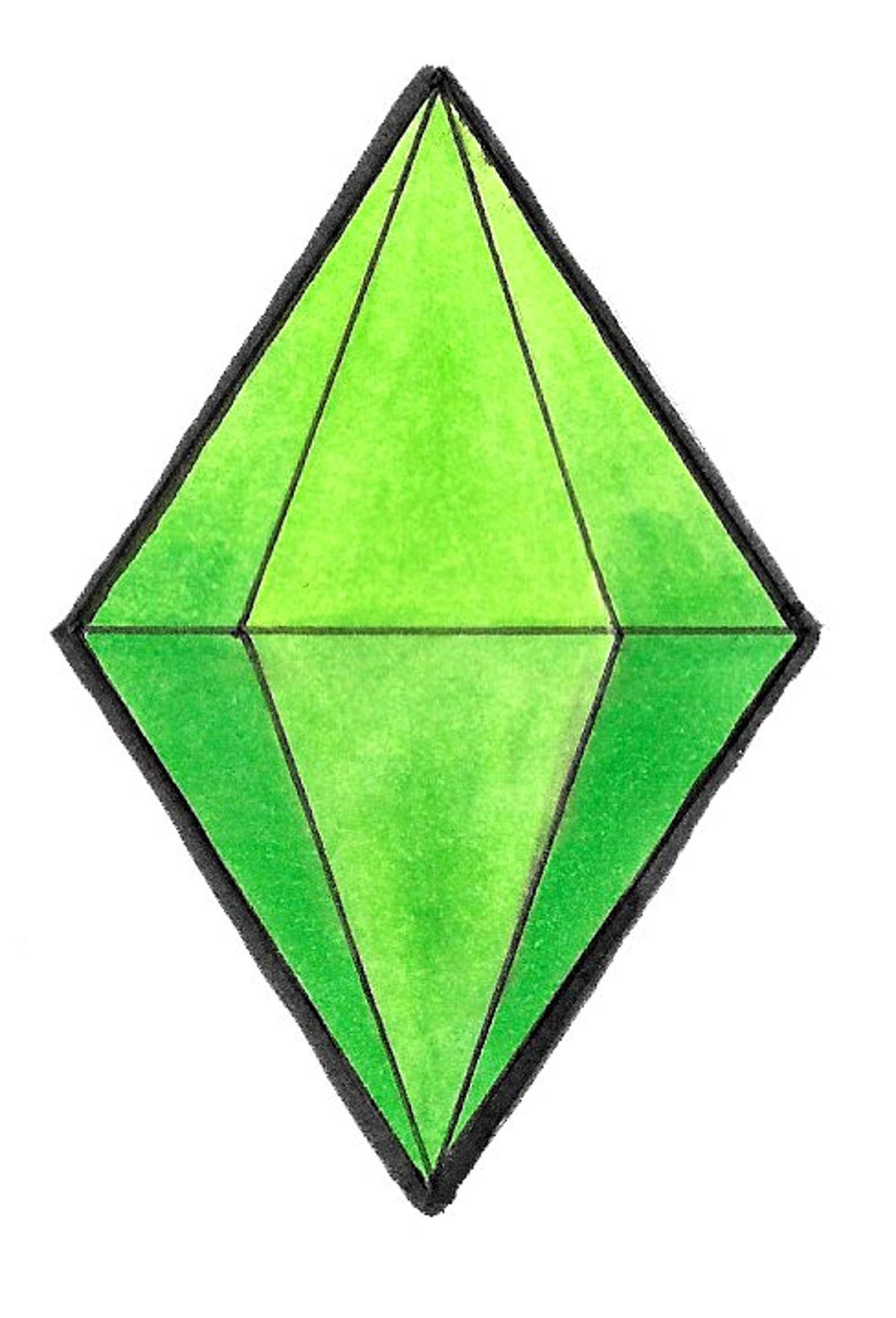 The Sims Plumbob Charm - Etsy