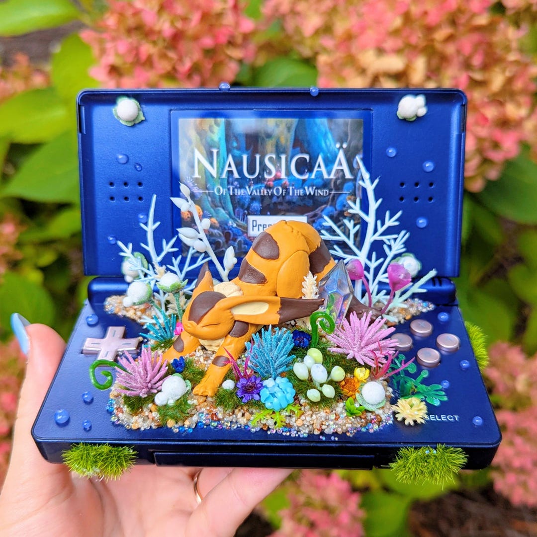 Nausicaa Nintendo DS Lite Studio Ghibli Terrarium Diorama - Etsy