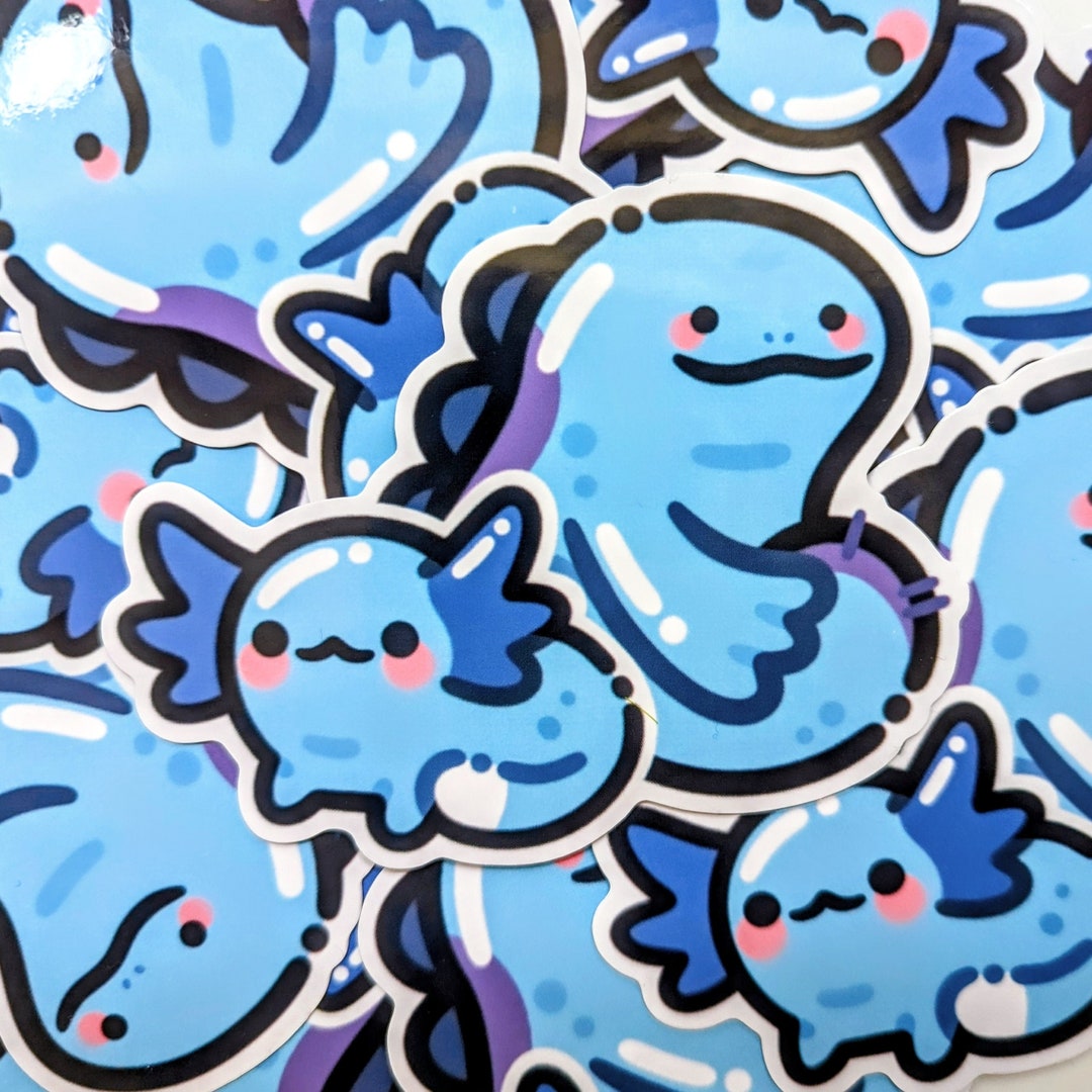 Beta Wooper and Quagsire Sticker - Etsy