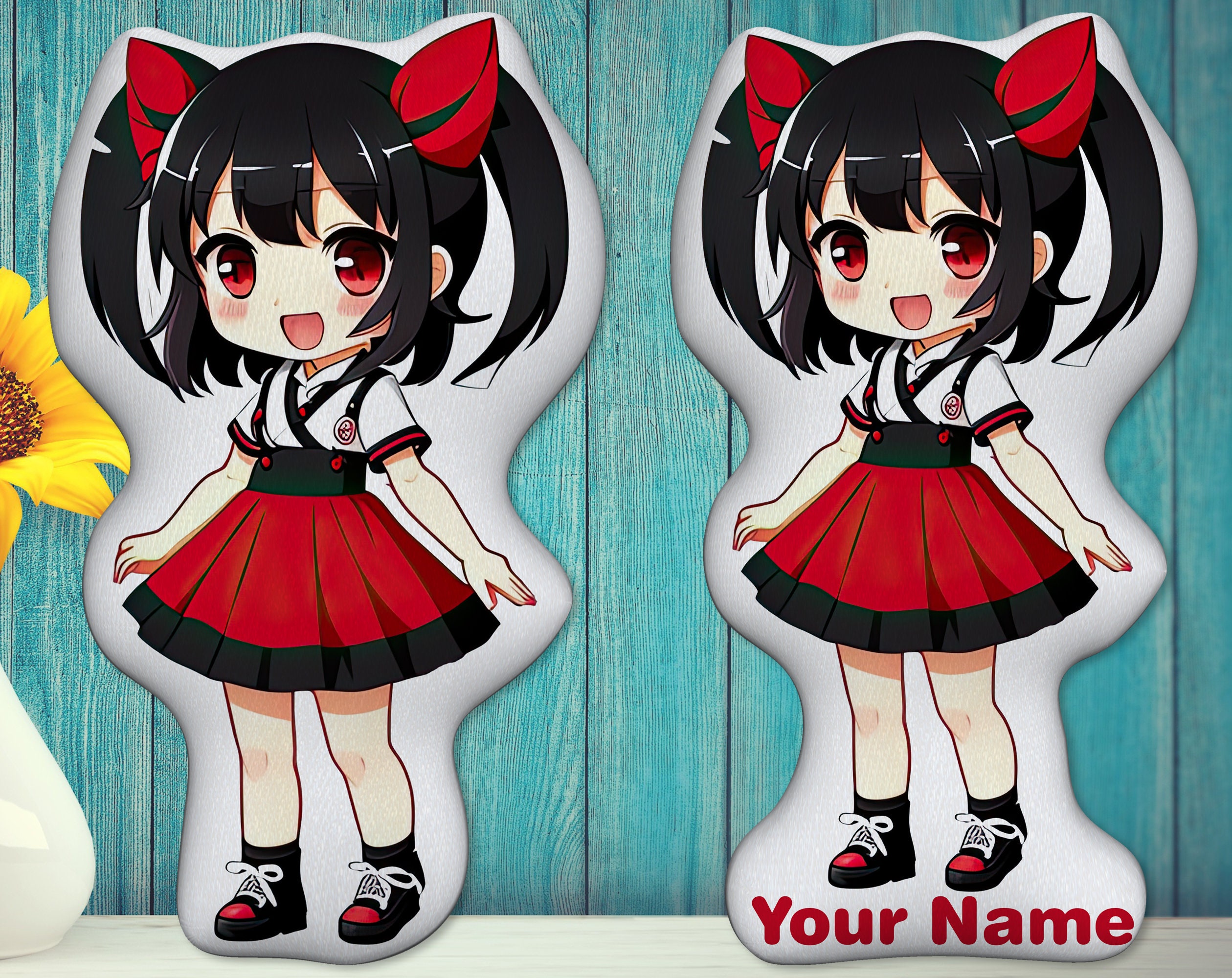 Custom Anime Character Plush Toy Create Your Own Custom Set of ...