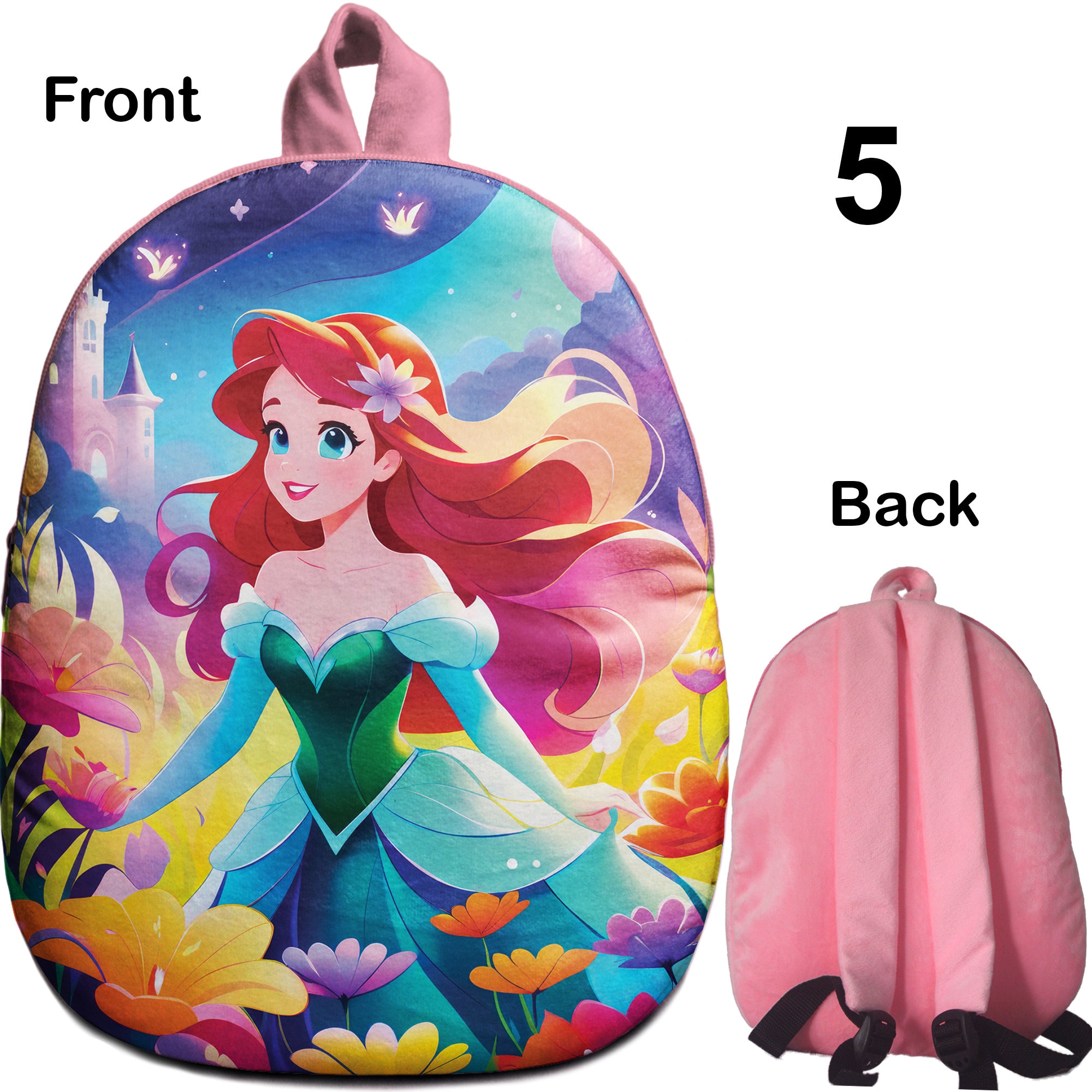 Cute Mermaid Backpack Best Backpack and Lunchbox for Kindergarten ...