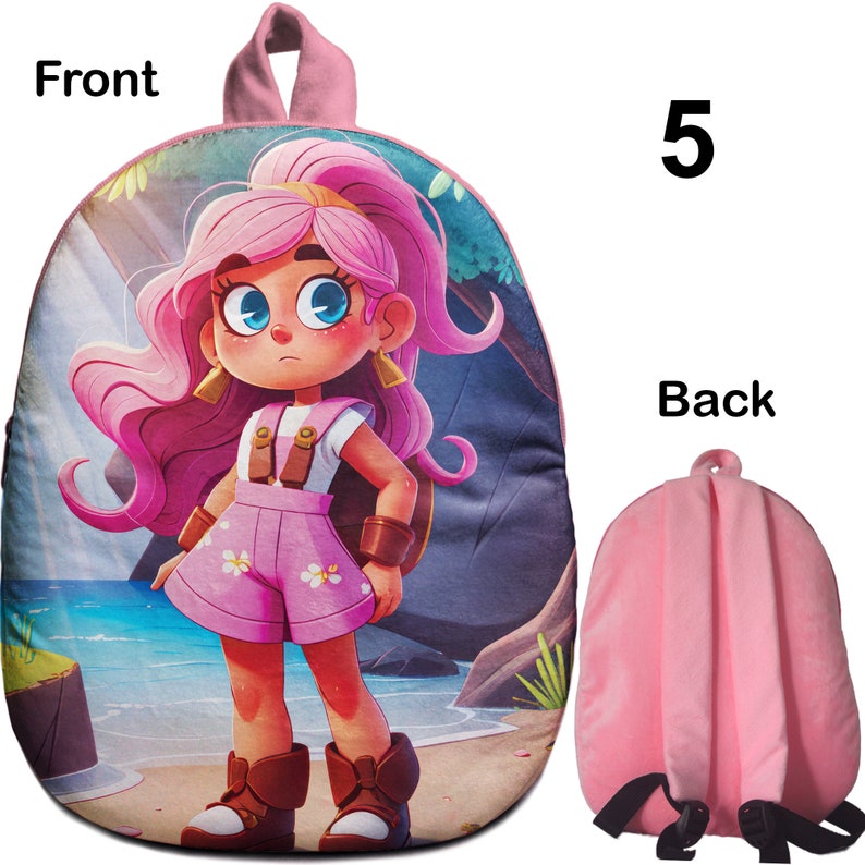 Backpacks for 3 Year Old Girls Pink and Purple Backpacks Pink Color Bag ...