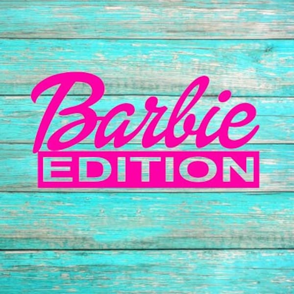 Barbie Iron on Decal - Etsy