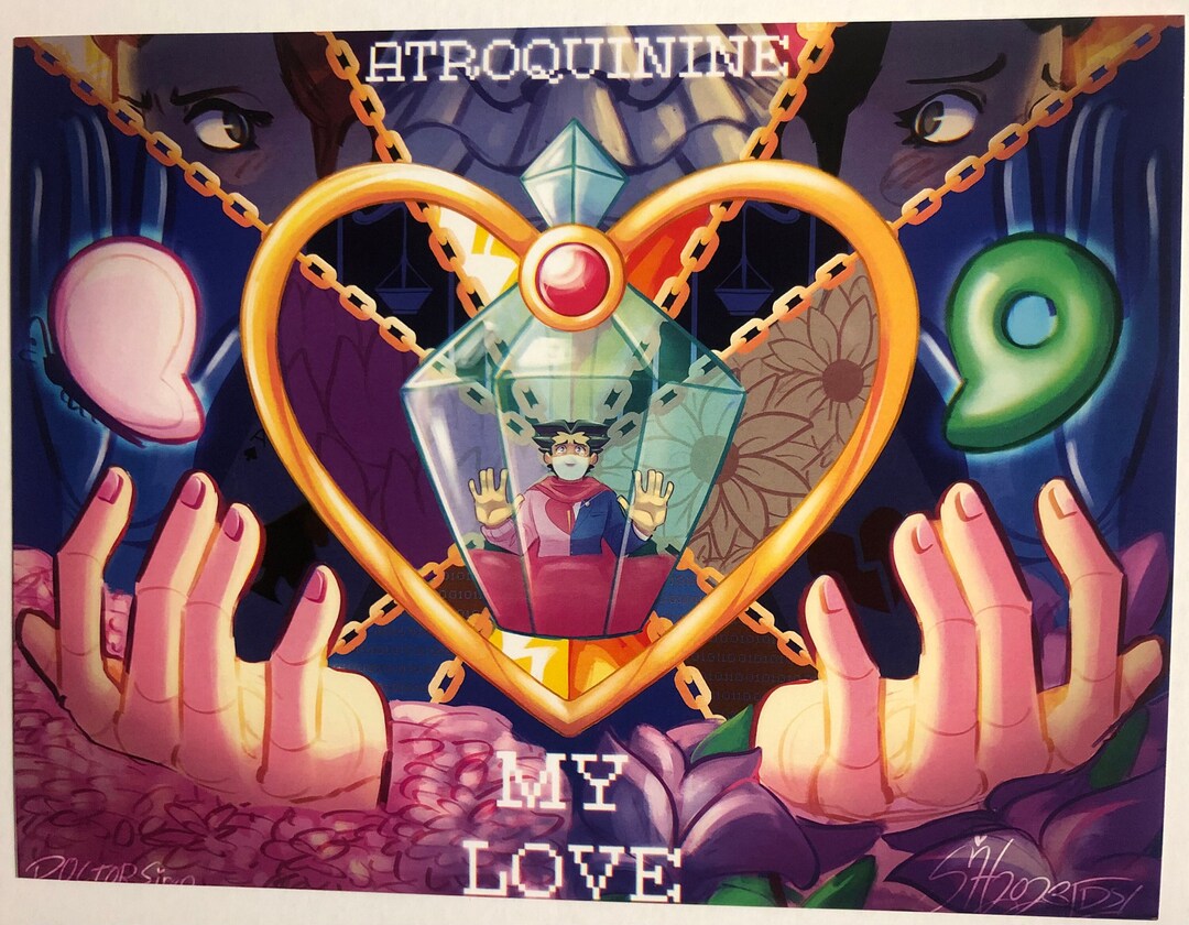 Atroquinine, My Love Print - Etsy