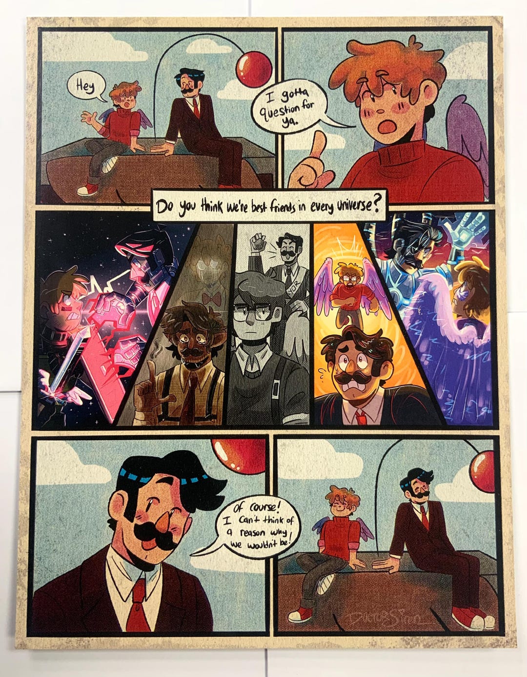 Friends in Every Universe || Hermitcraft / MCYT Print - Etsy