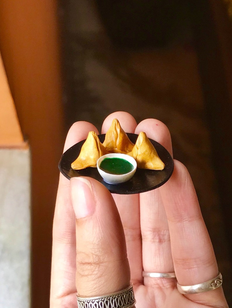 Indian Food Miniature Fridge Magnet Dollhouse Food Miniature - Etsy