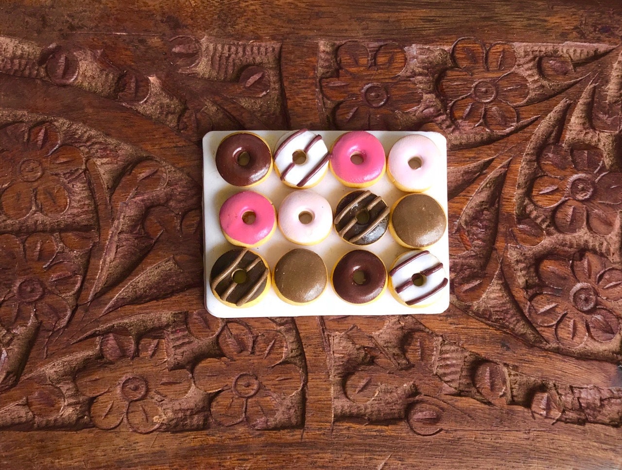 Miniature Assorted Donuts Refrigerator Magnet Kitchen - Etsy