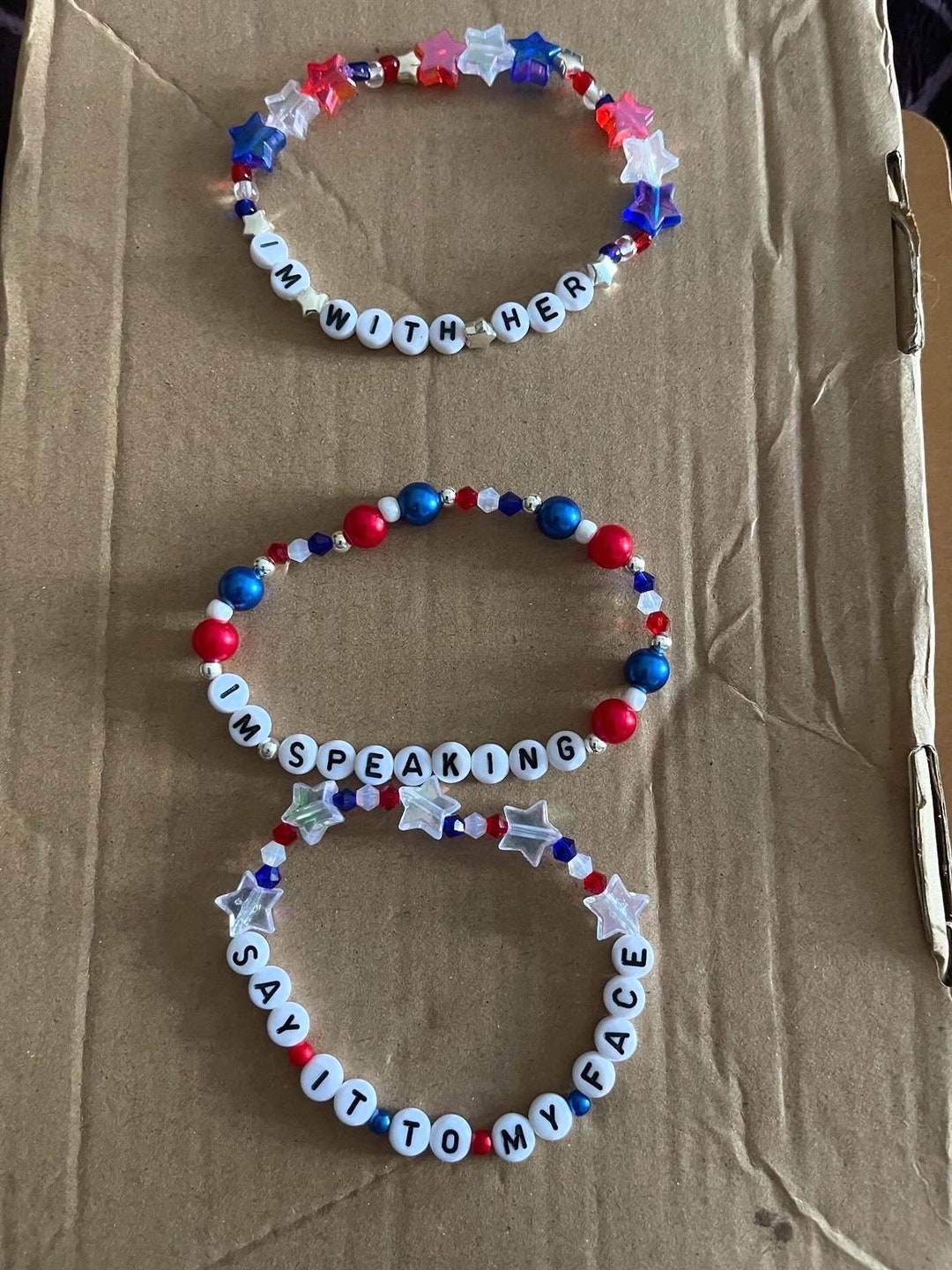 Set of 3 Kamala Harris Bracelets - Etsy