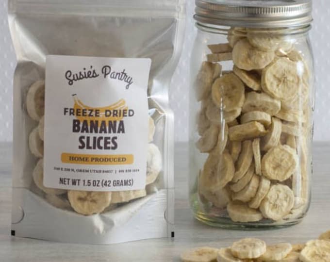 Freeze Dried Bananas - Etsy