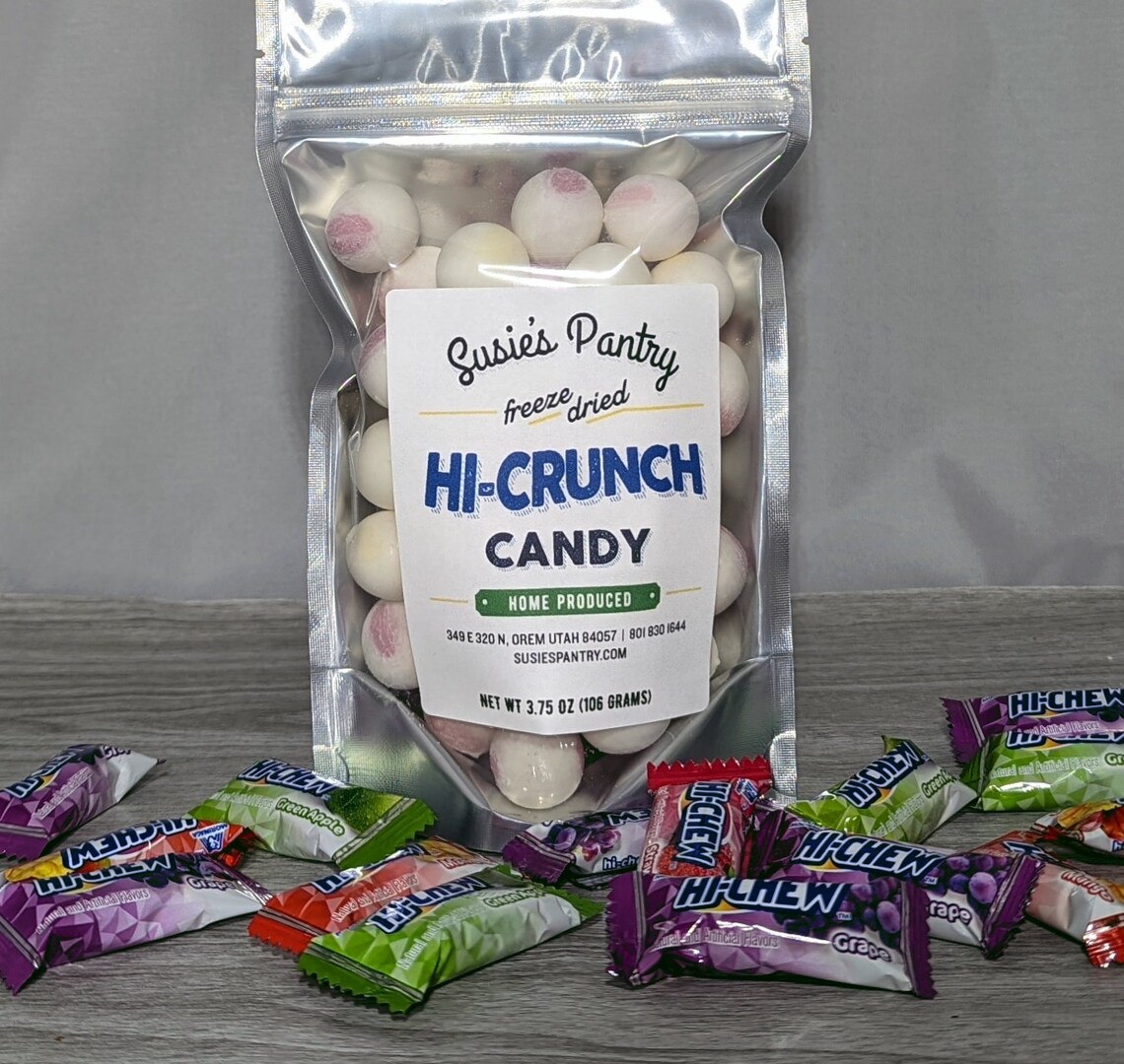 Freeze Dried Hi-crunch Made With Hi Chews Candy - Etsy