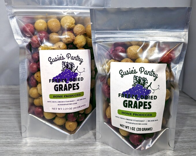 Freeze Dried Grapes - Etsy