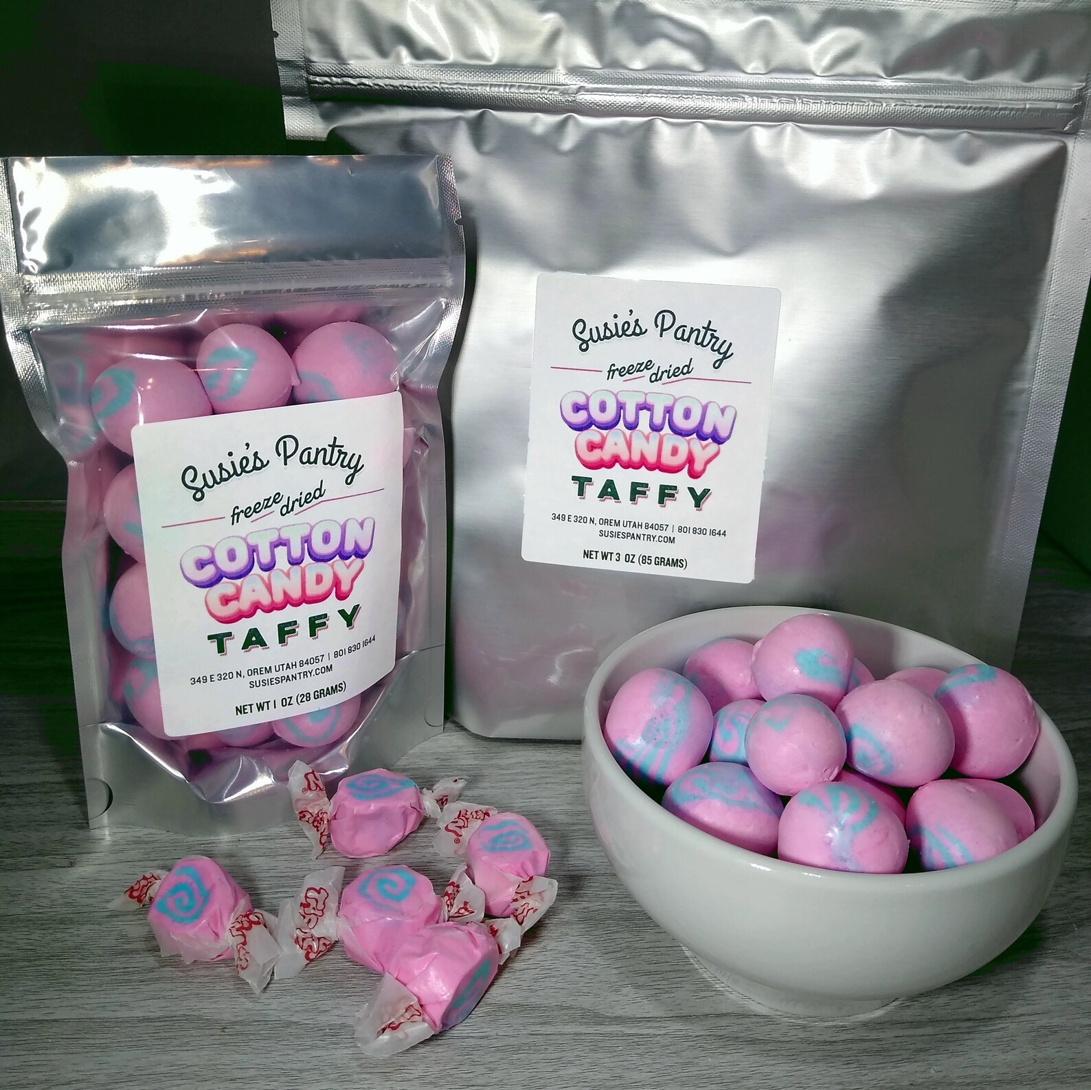 New Flavor Freeze Dried Cotton Candy Taffy - Etsy New Flavor Freeze Dried Cotton Candy Taffy - Etsy