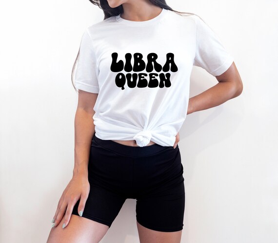 Libra Queen SVG Libra Svg Retro Font Libra Zodiac Sign Svg - Etsy