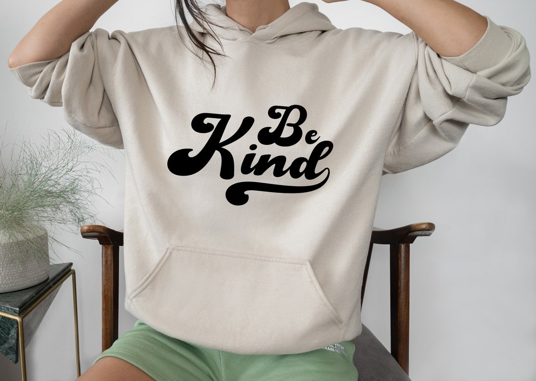 Be Kind SVG PNG PDF Be Kind Quote Svg Retro Font Svg - Etsy