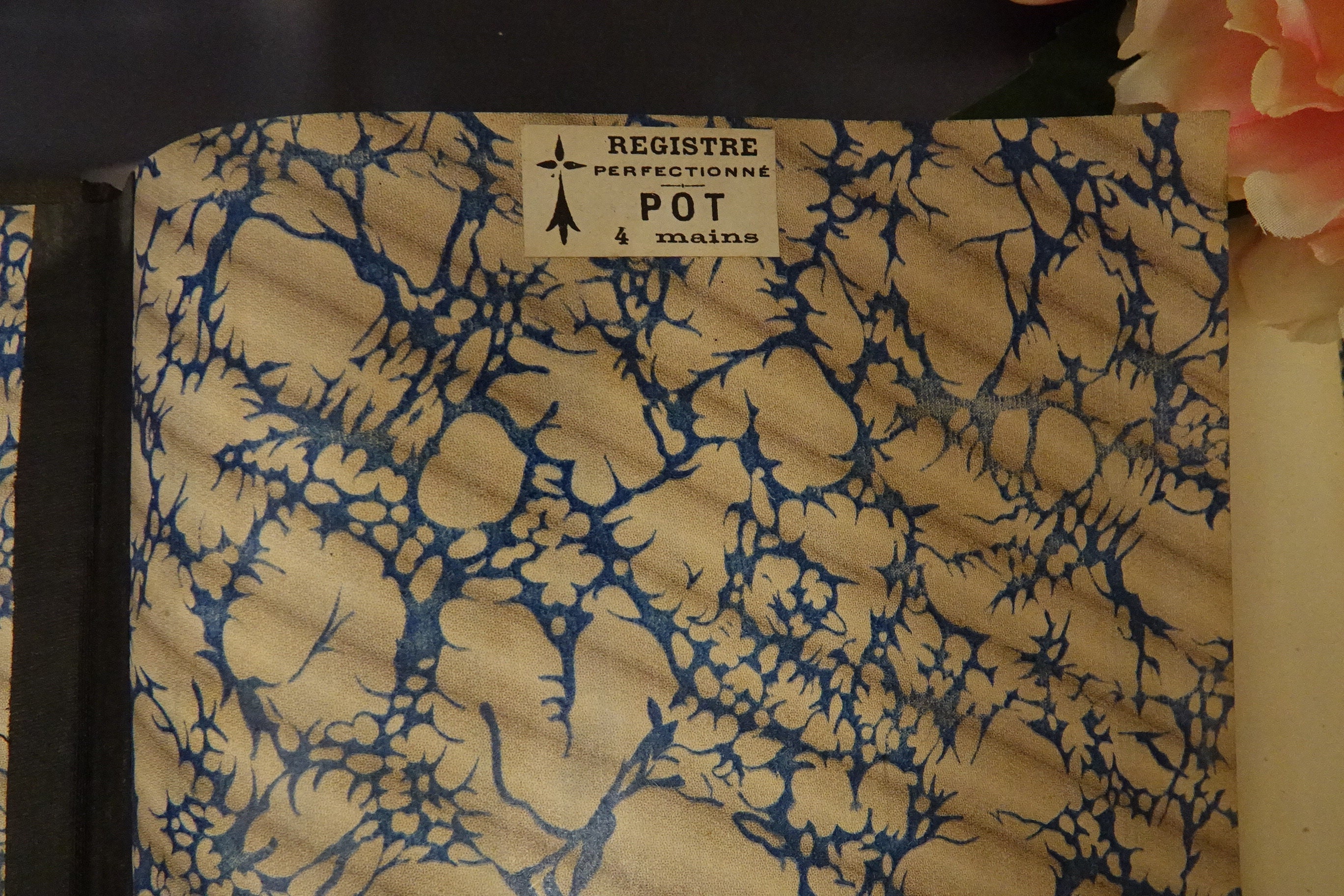 Large and Beautiful Vintage Accounting Ledger Cover - Etsy