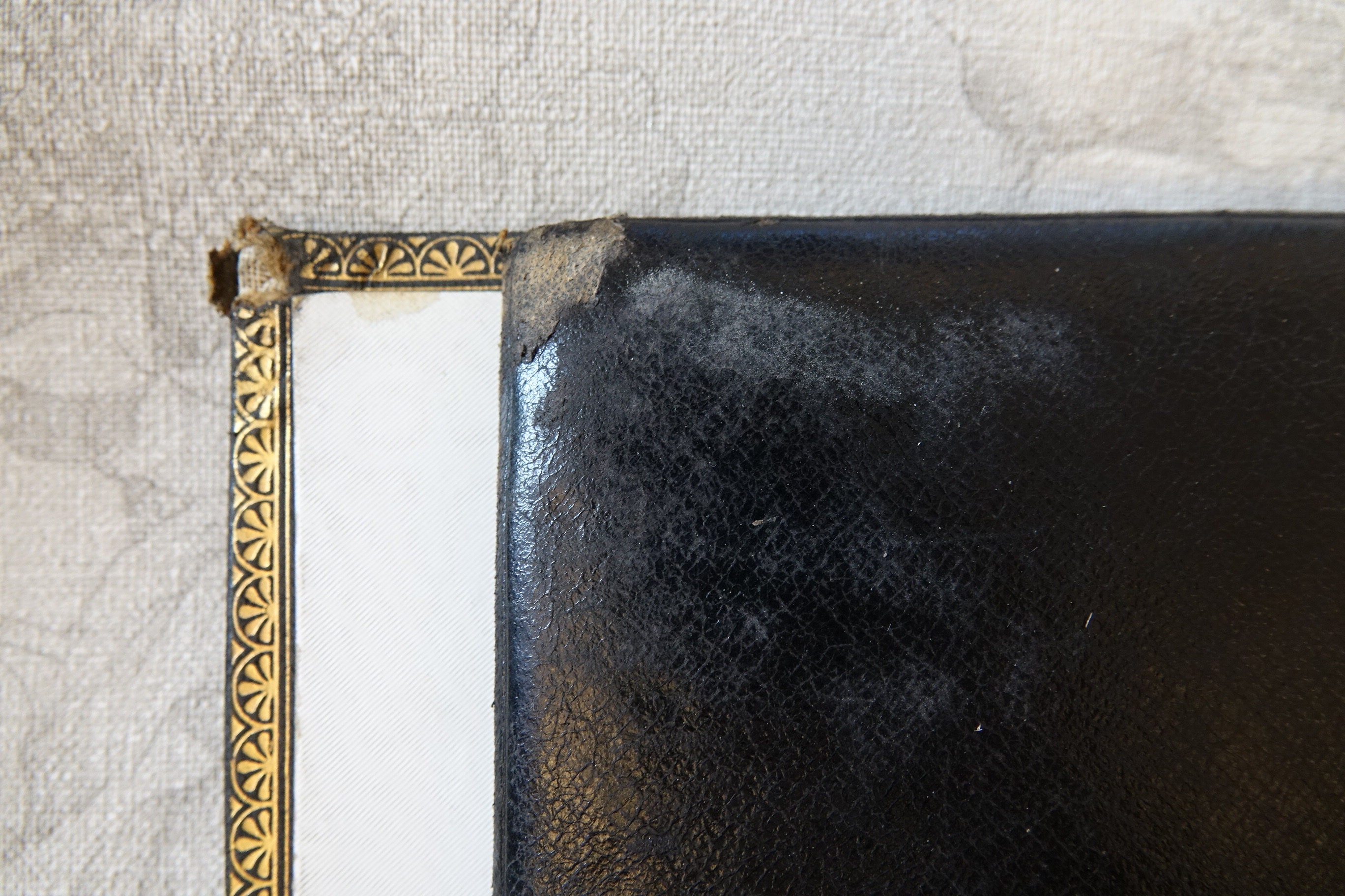 Rare Large Vintage Photo Album Cover Golden Patterns - Etsy