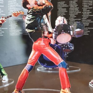 Queen Concert Standings Figures Cristal Clear Acrylic. Look Incredibly ...