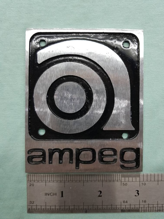 Ampeg Logo Plate