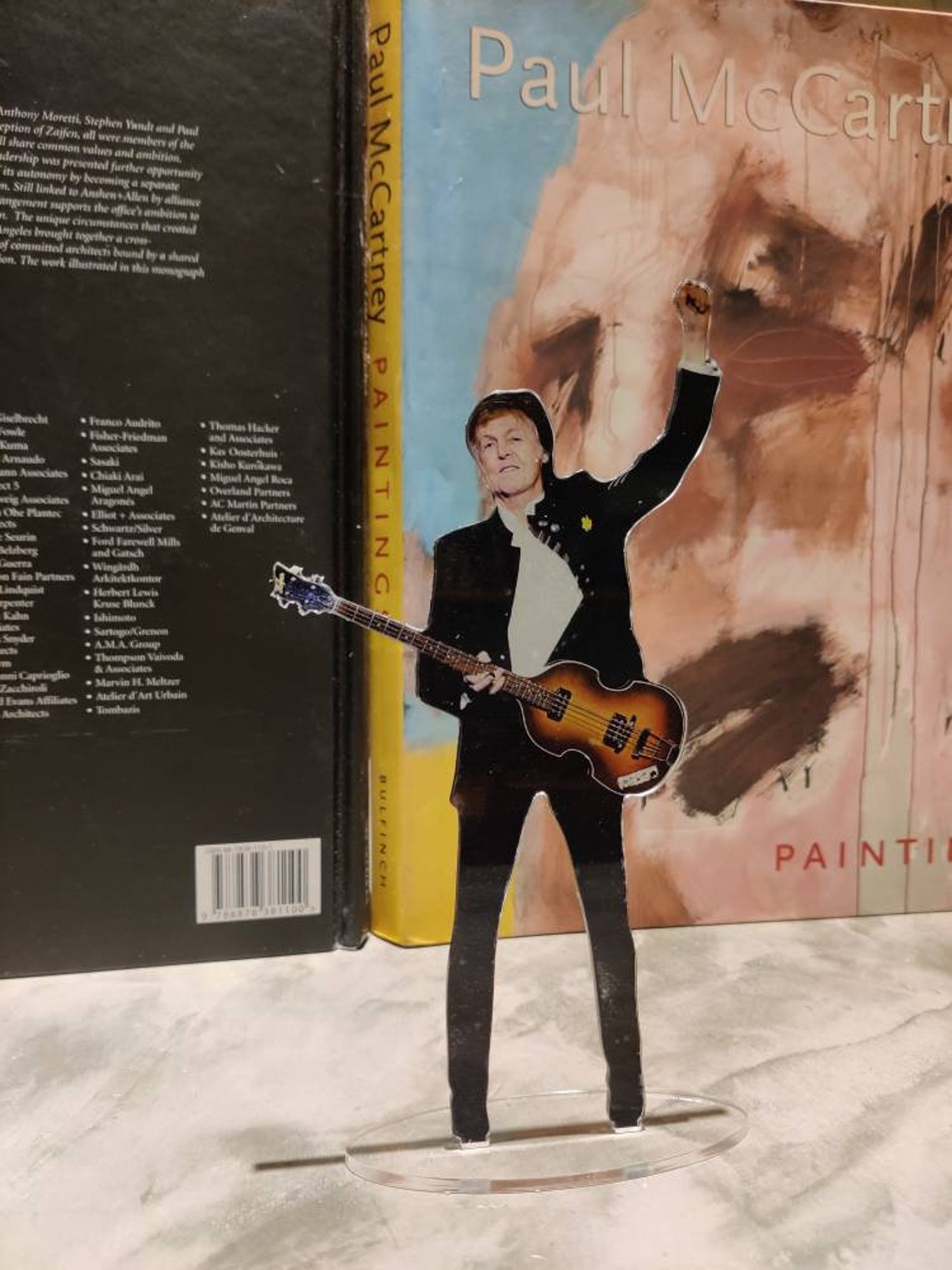 Paul McCartney 2010's standing figure cristal clear | Etsy