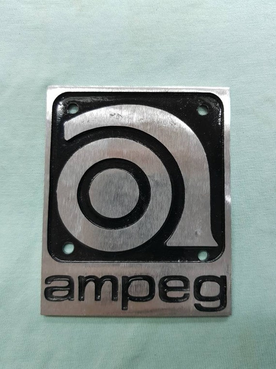 Ampeg Logo Plate