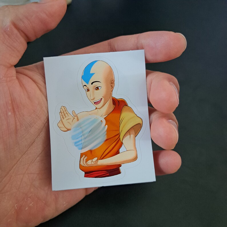 Aang Airbending Avatar the Last Airbender Sticker - Etsy