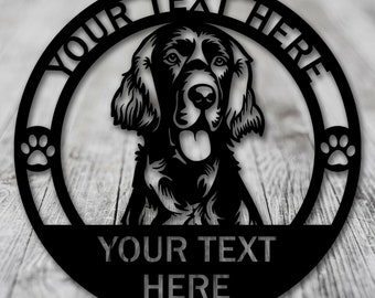 Cute Irish Red and White Setter Chibi Pointing Hunting Dog Sticker - Etsy