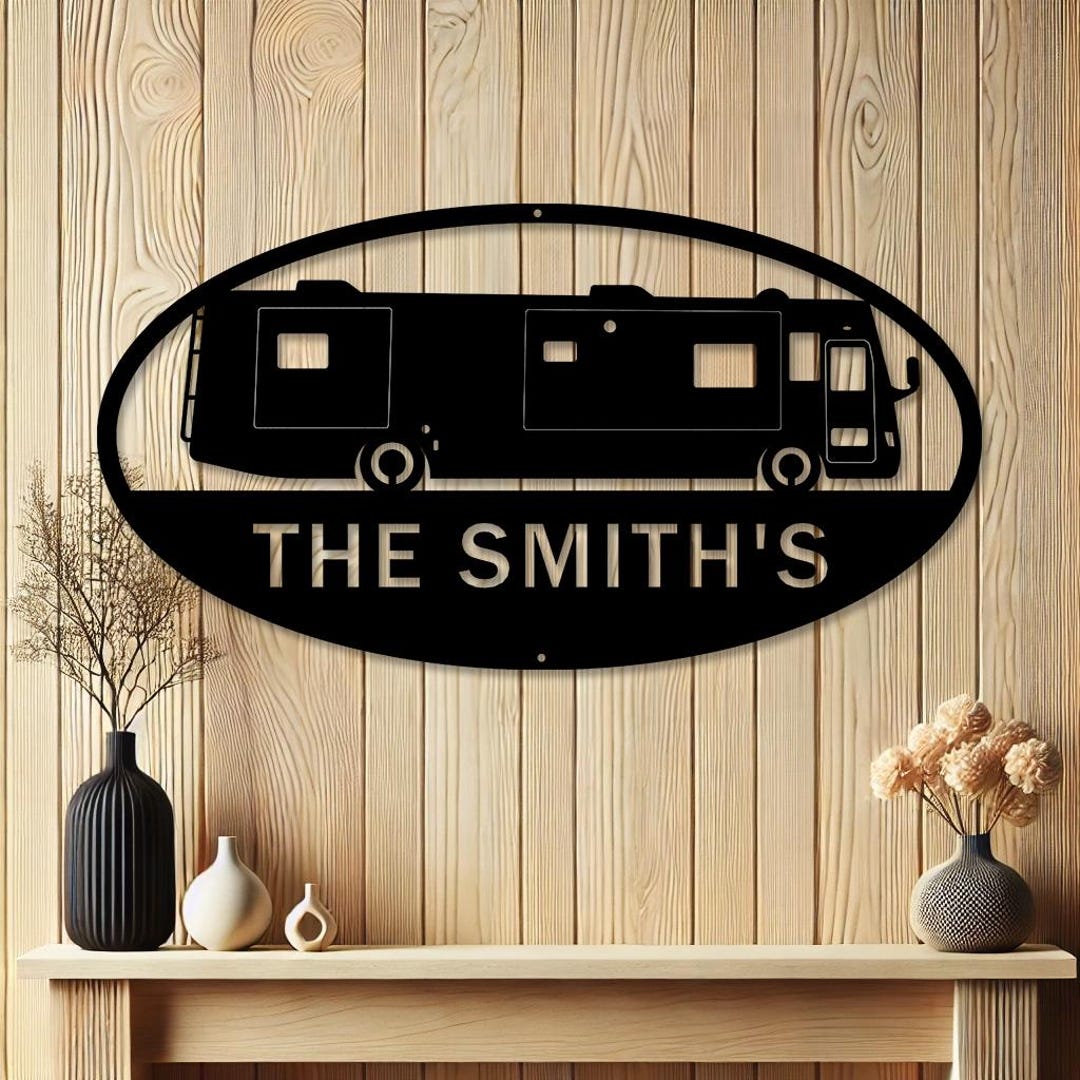 Custom Class A Motorhome Metal Sign | Personalized Camper Decor - Etsy