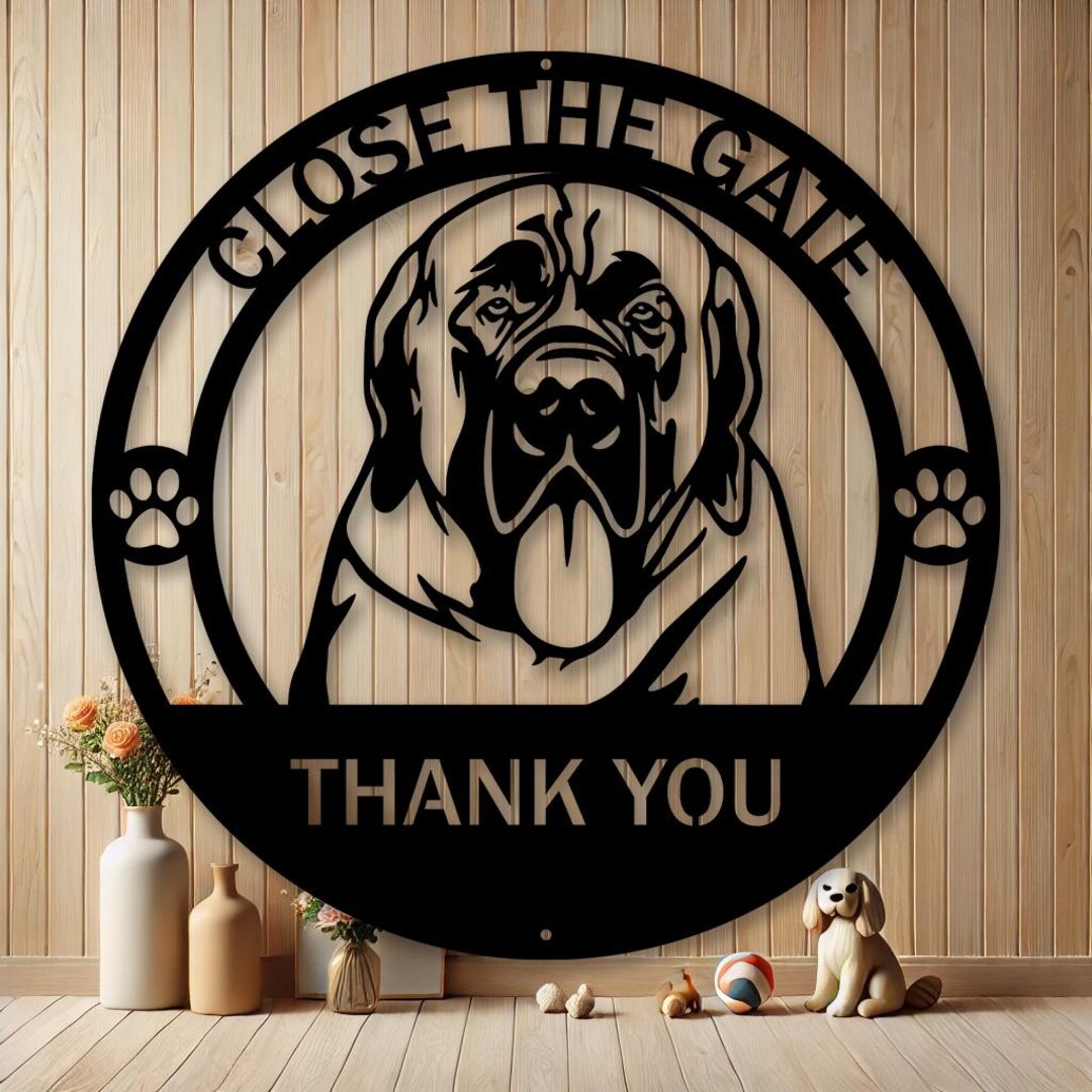 Personalized English Mastiff Metal Sign Custom Pet Gifts - Etsy