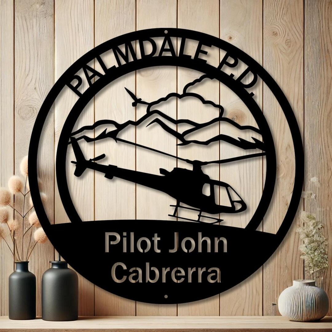 Personalized Airbus H125 Metal Sign | Custom Aviation Decor - Etsy