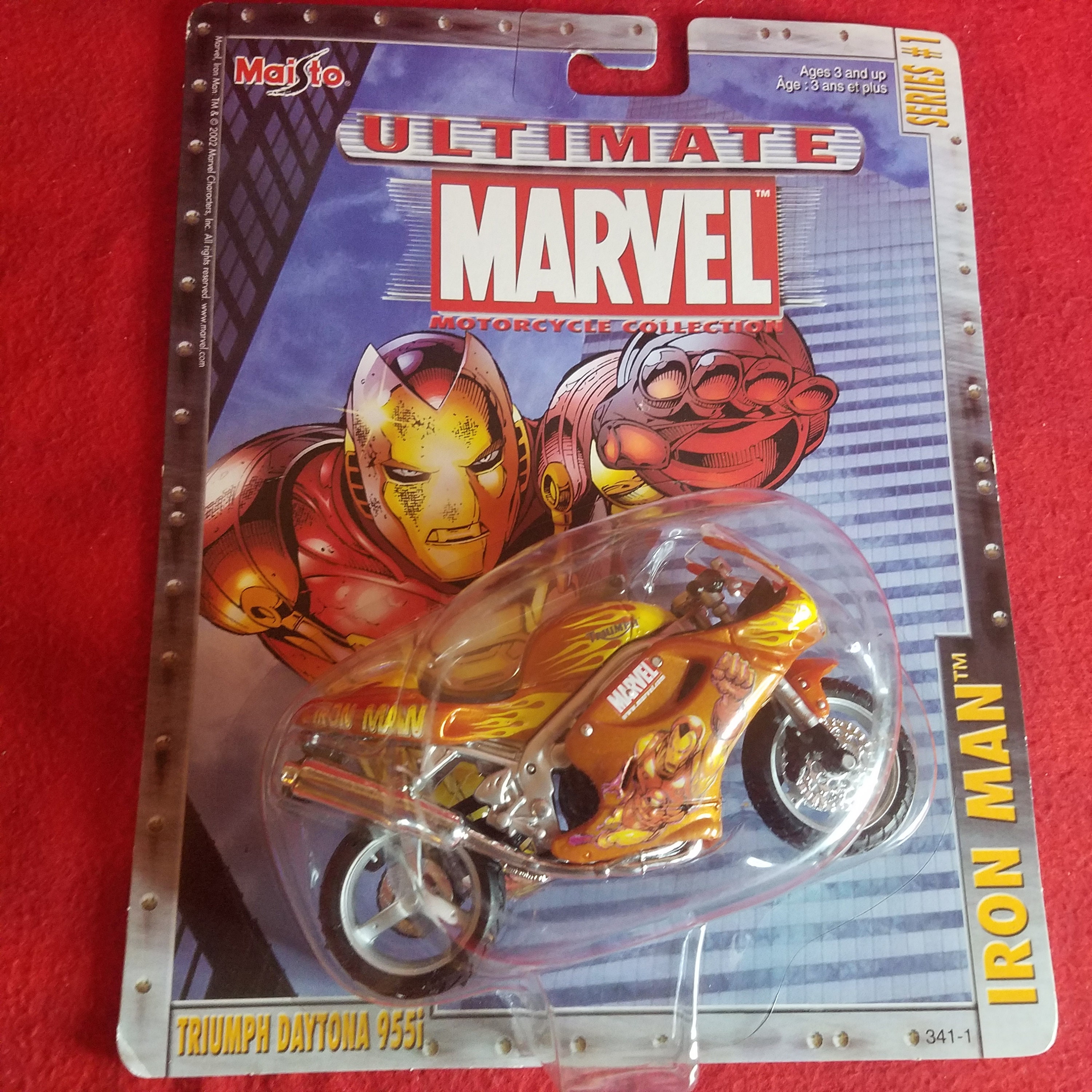 Iron Man Motorcycle Toy