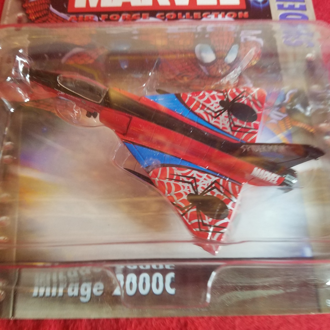 Spider-man Mirage 2000C Fighter Jet Plane, Marvel Air Force Series 2 ...