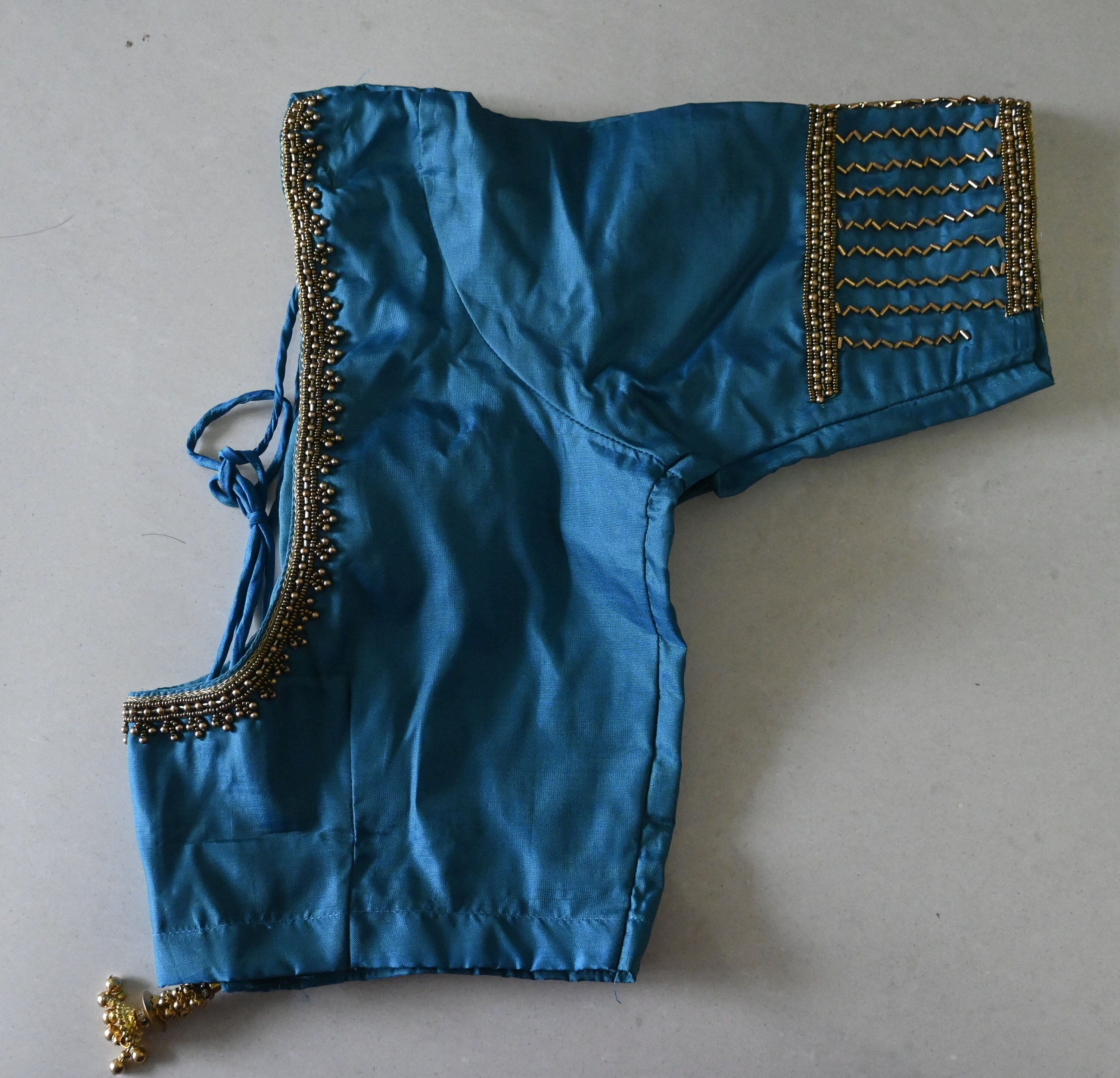 Blue and Green Double Shaded Blouse Availabe in All Colours - Etsy