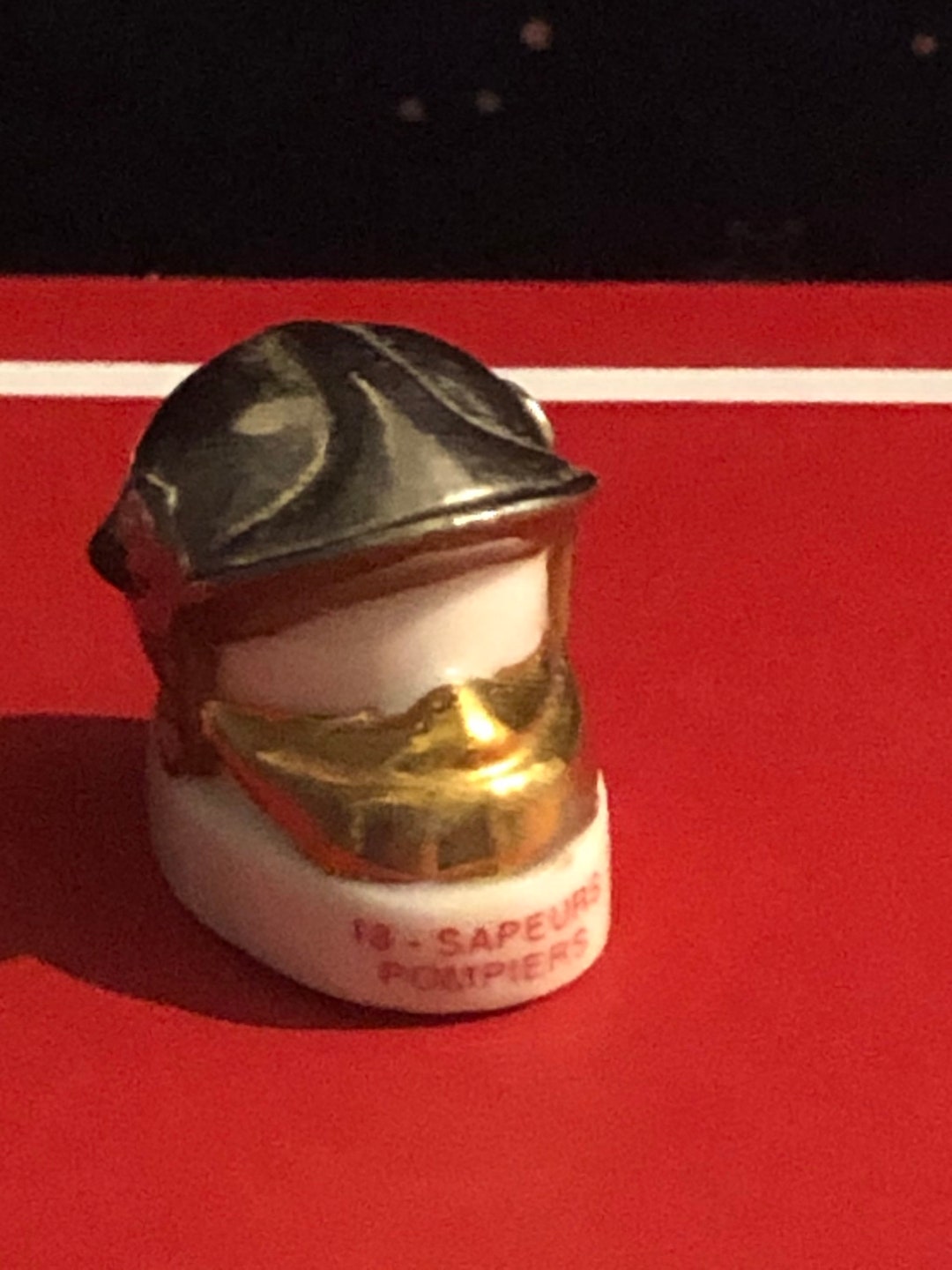 Firefighter Helmet Collector Bean - Etsy