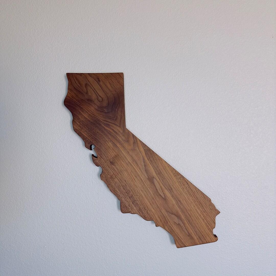 Wooden State Sign| Wood US State Sign| US State Wall Decor| US States ...