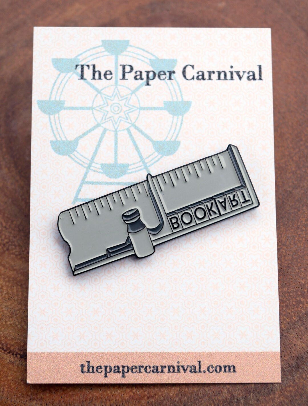 Letterpress Metal Type Composing Stick Enamel Pin - Etsy