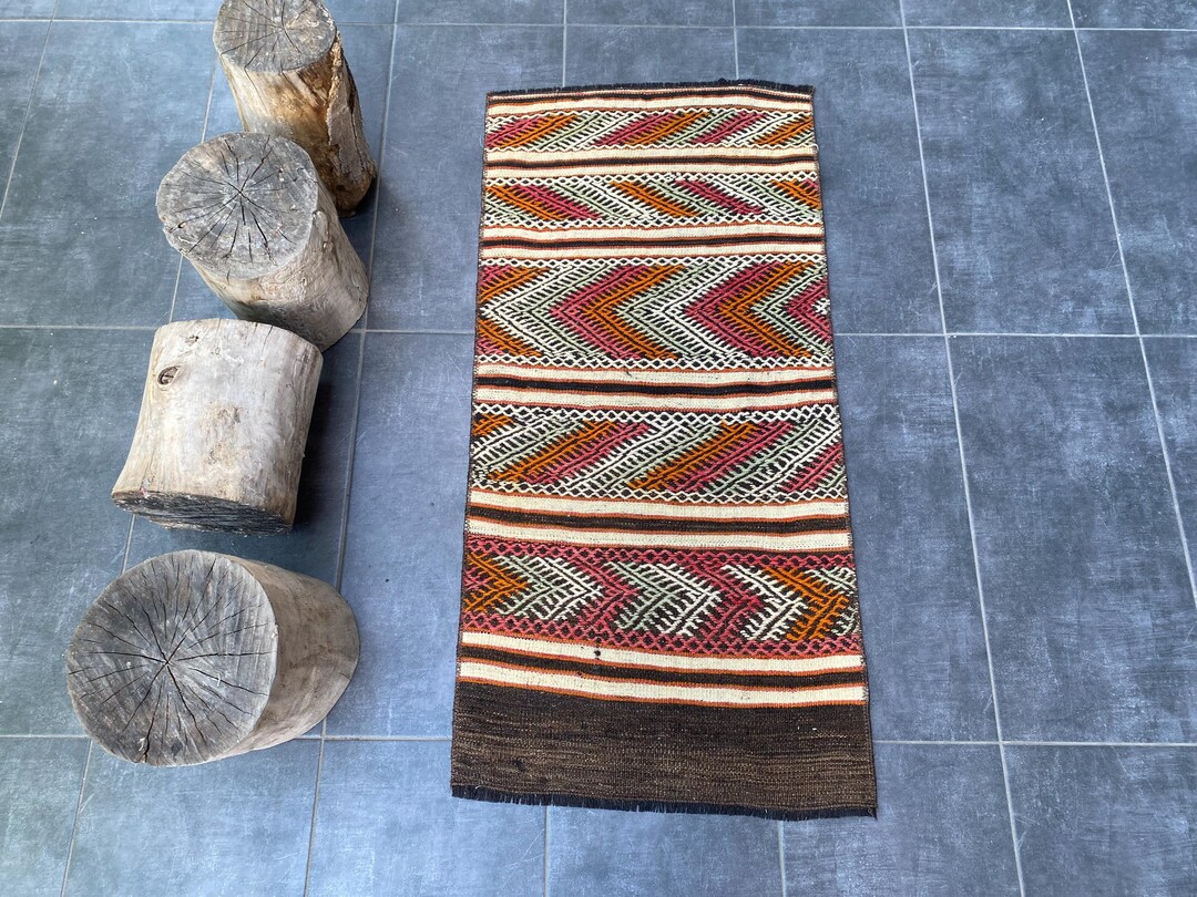 Neutral Modern 2x4 Rug, Unique Handmade Carpet, Authentic Modern Rug ...